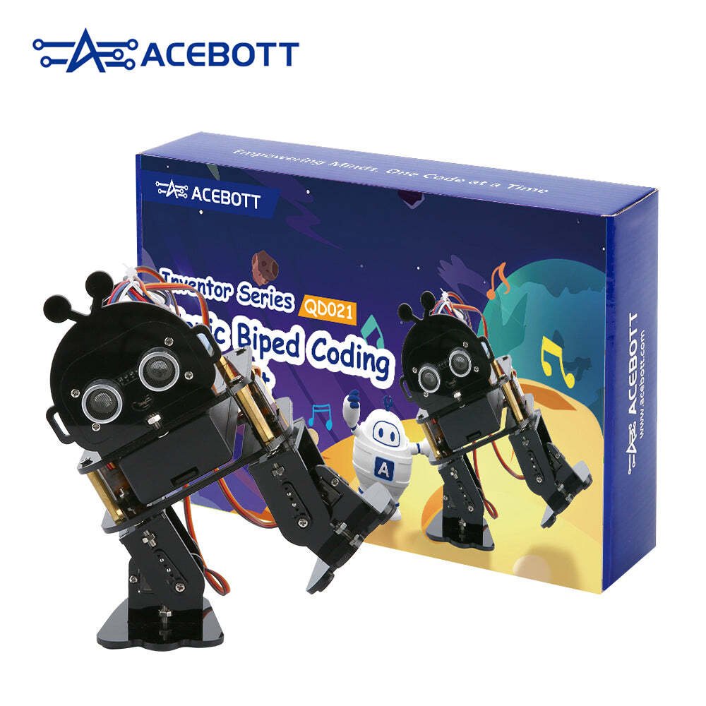 ACEBOTT ESP32 Bionic Biped Robot Kit Compatible With Arduino Electronic ...