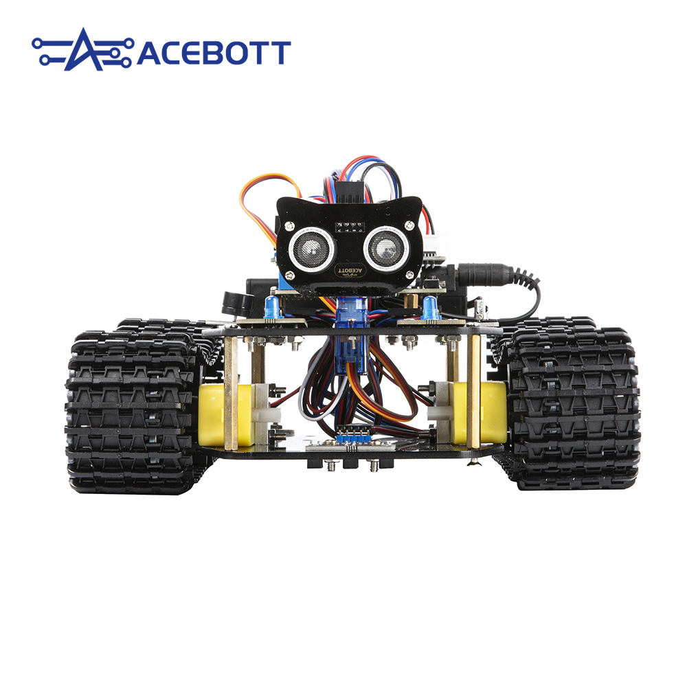 ACEBOTT ESP32 Tank Robot Car Expansion Pack for QD001 (Without Car)