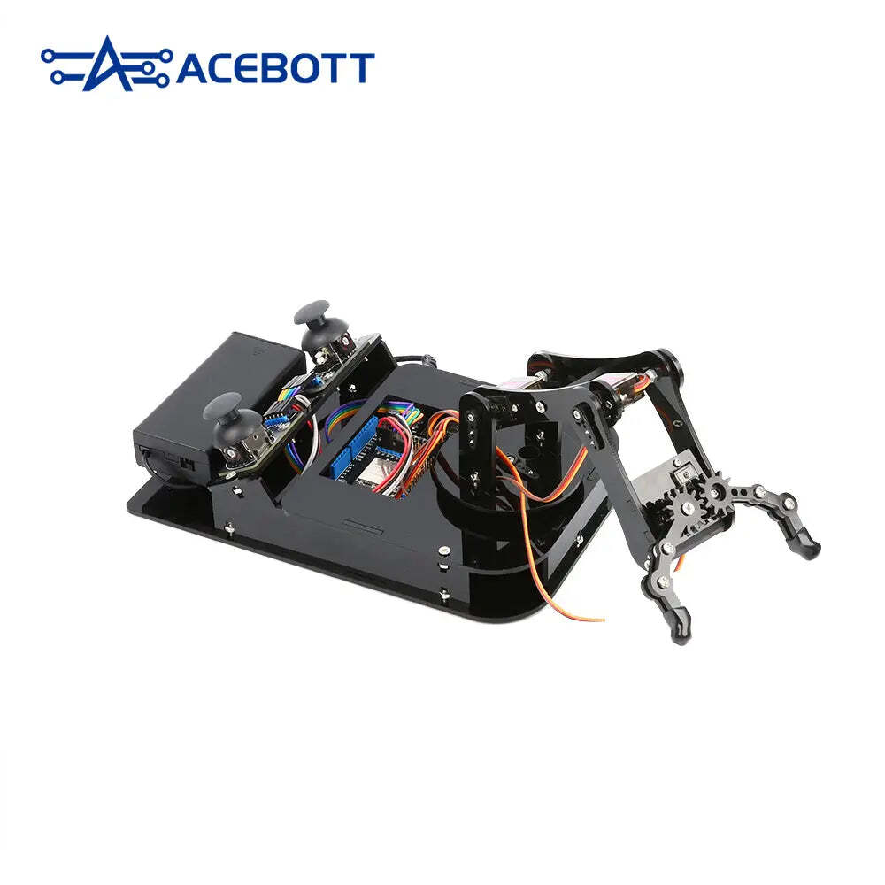 Acebott Esp32 Programmable Arduino Robot Arm Kit For Beginners And Teens 8641