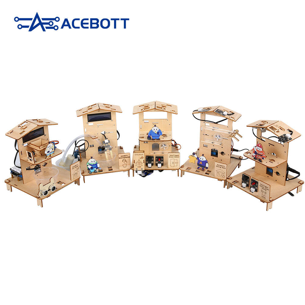 ACEBOTT Smart Home Kit for ESP32: 5-in-1 STEM Education Solution for ...