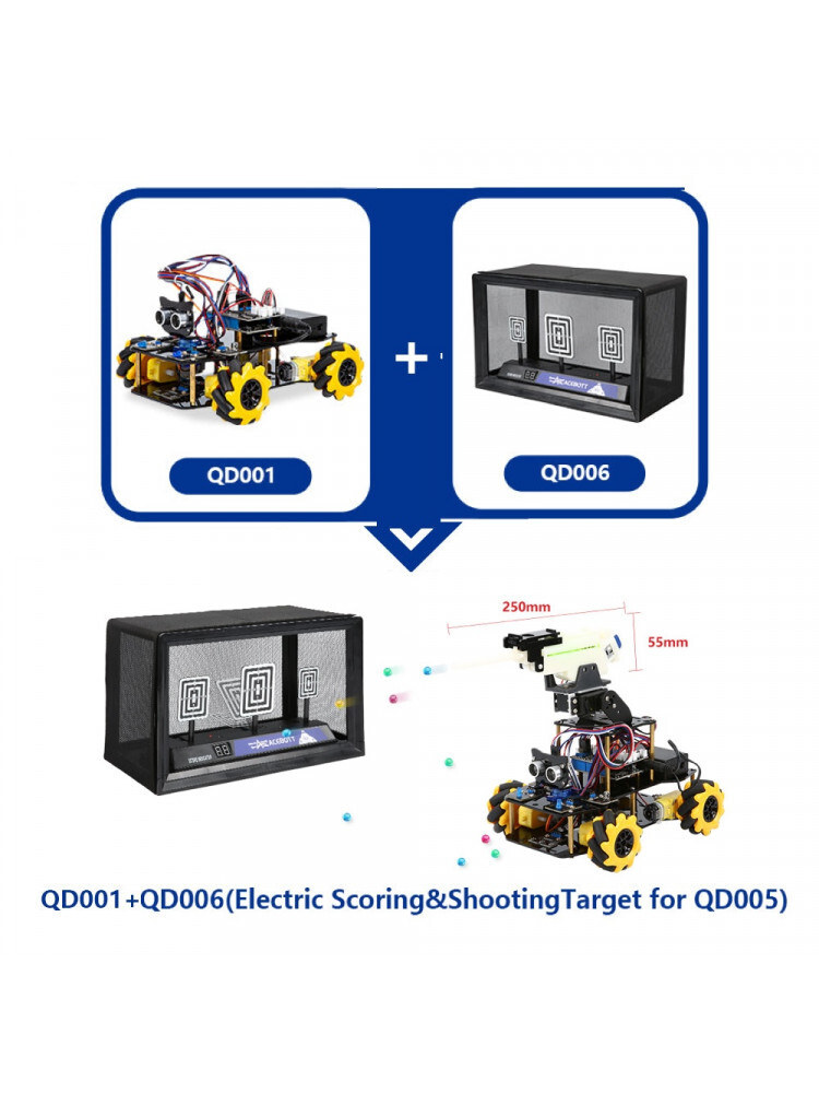 ACEBOTT ESP32 Electric Scoring & Shooting Target for QD005 (Without Car)